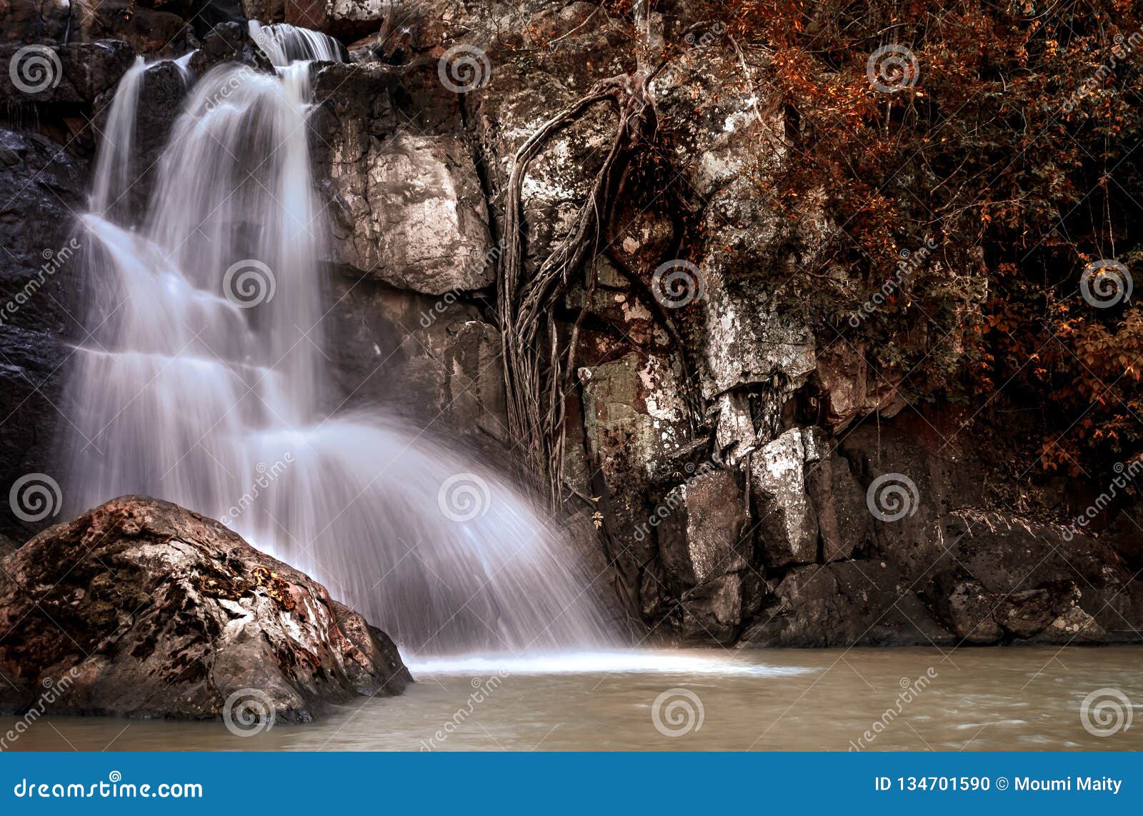 Dashingbadi Waterfall stock photo. Image of water, odisha - 134701590