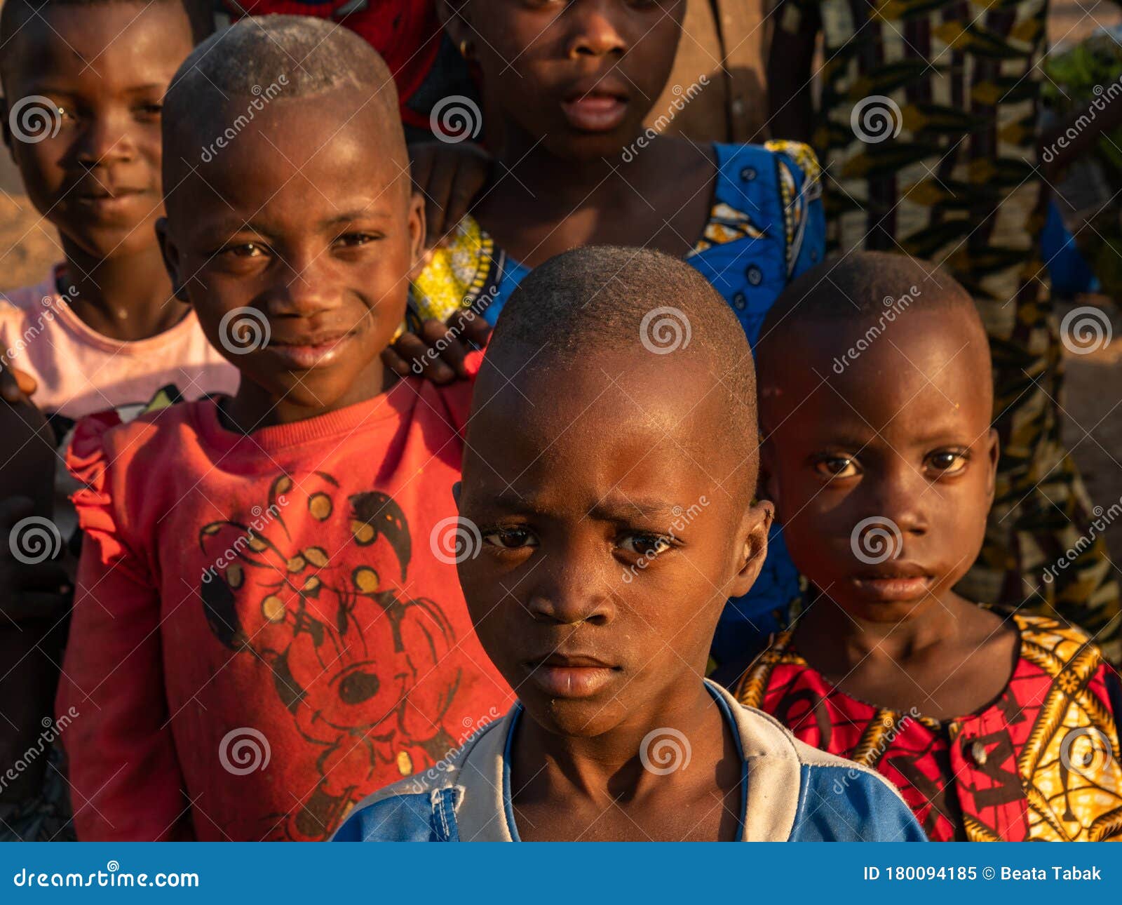 Dassa, Benin - 31/12/2019 - Children from the Village. Editorial Image ...