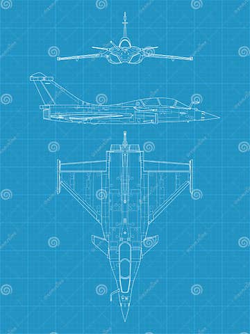 Dassault Rafale stock vector. Illustration of blue, china - 27938849
