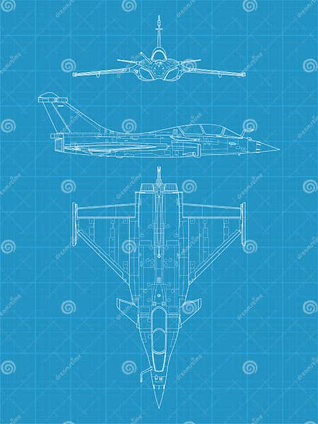 Dassault Rafale stock vector. Illustration of blue, china - 27938849