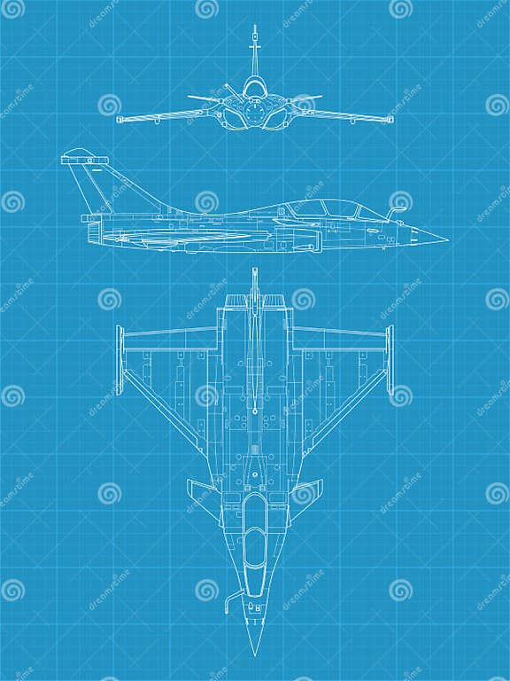 Dassault Rafale stock vector. Illustration of blue, china - 27938849