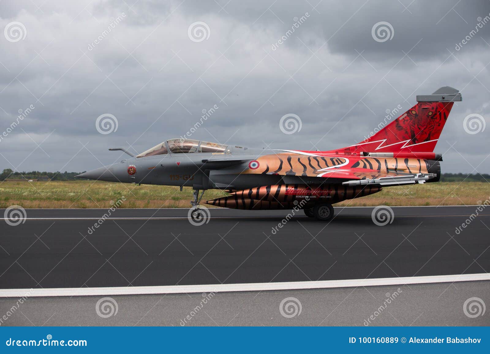 Dassault Rafale På NATO Tiger Meet 2014 Redaktionell Fotografering för ...