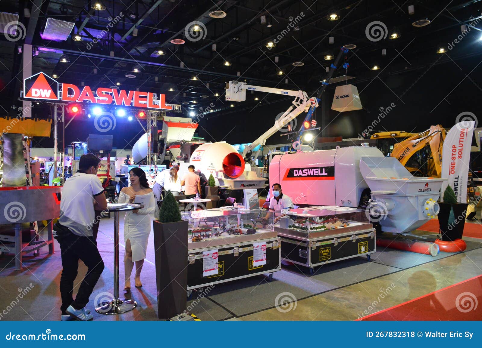 Daswell Booth Display at Philconstruct in Pasay, Philippines Editorial ...