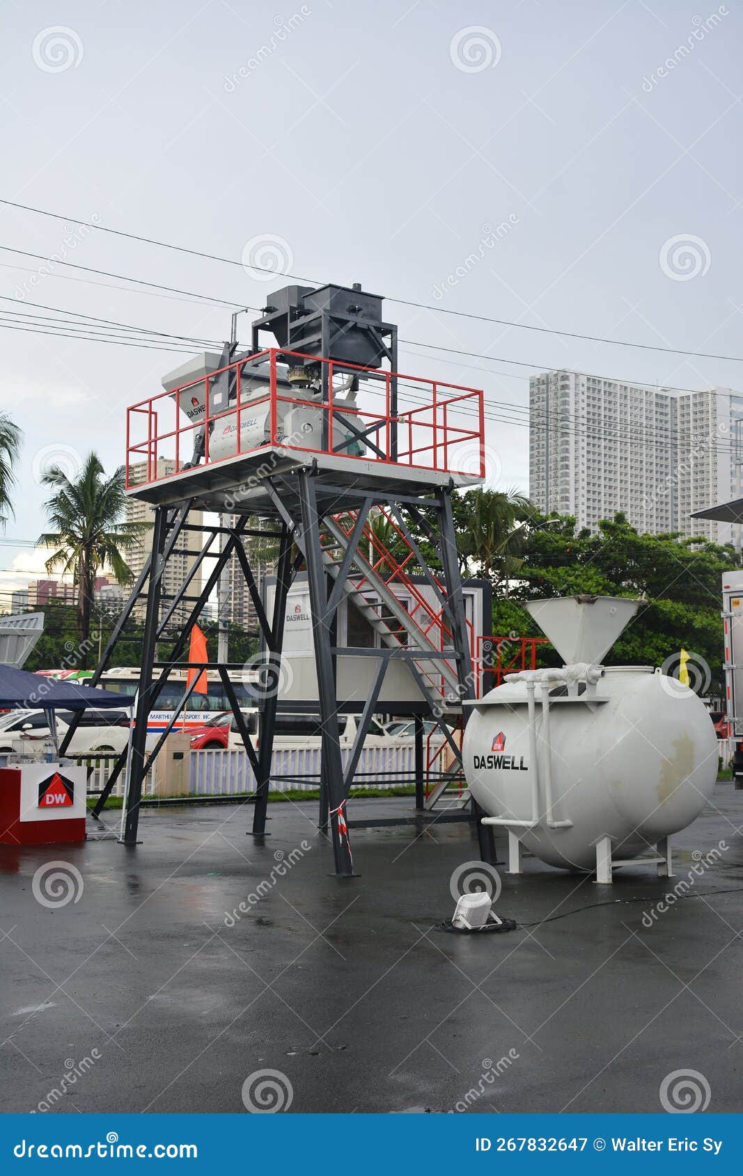 Daswell Concrete Processing Machine at Philconstruct in Pasay ...