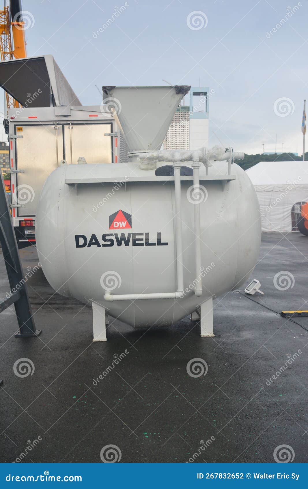 Daswell Concrete Processing Machine at Philconstruct in Pasay ...