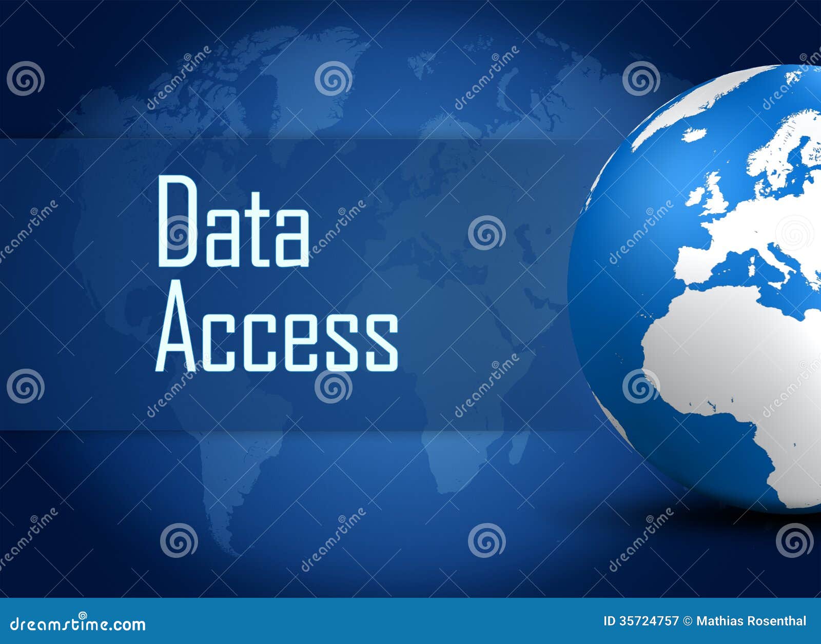 Data Access stock illustration. Illustration of network - 35724757