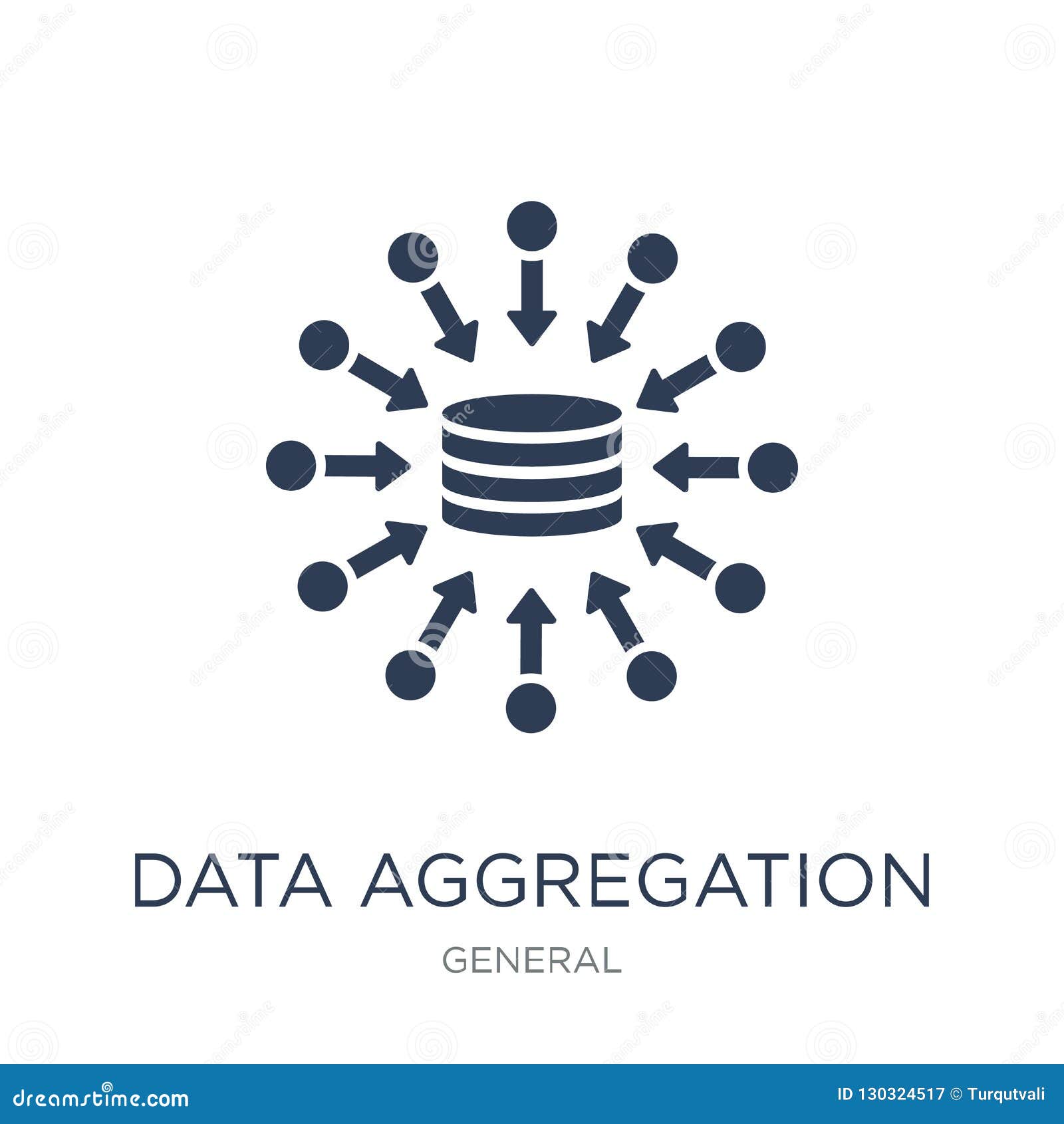Data Aggregation Icon. Trendy Data Aggregation Logo Concept On W ... Data Aggregation Icon. Trendy Data Aggregation Logo Concept On W ...