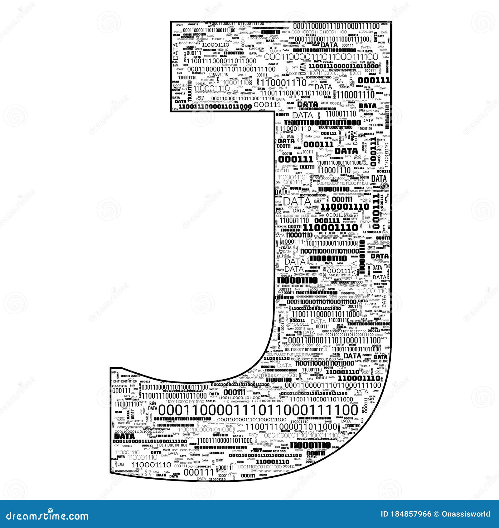 Data Alfabet Letters Pitch Black Background Royalty-Free Stock ...