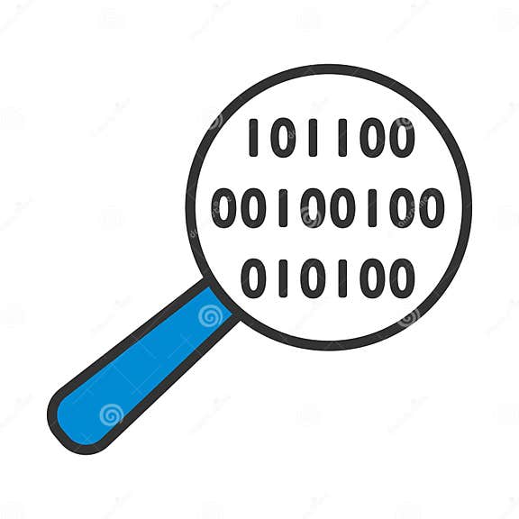 Data Analysing Icon stock vector. Illustration of code - 254629370 Data Analysing Icon stock vector. Illustration of code - 254629370