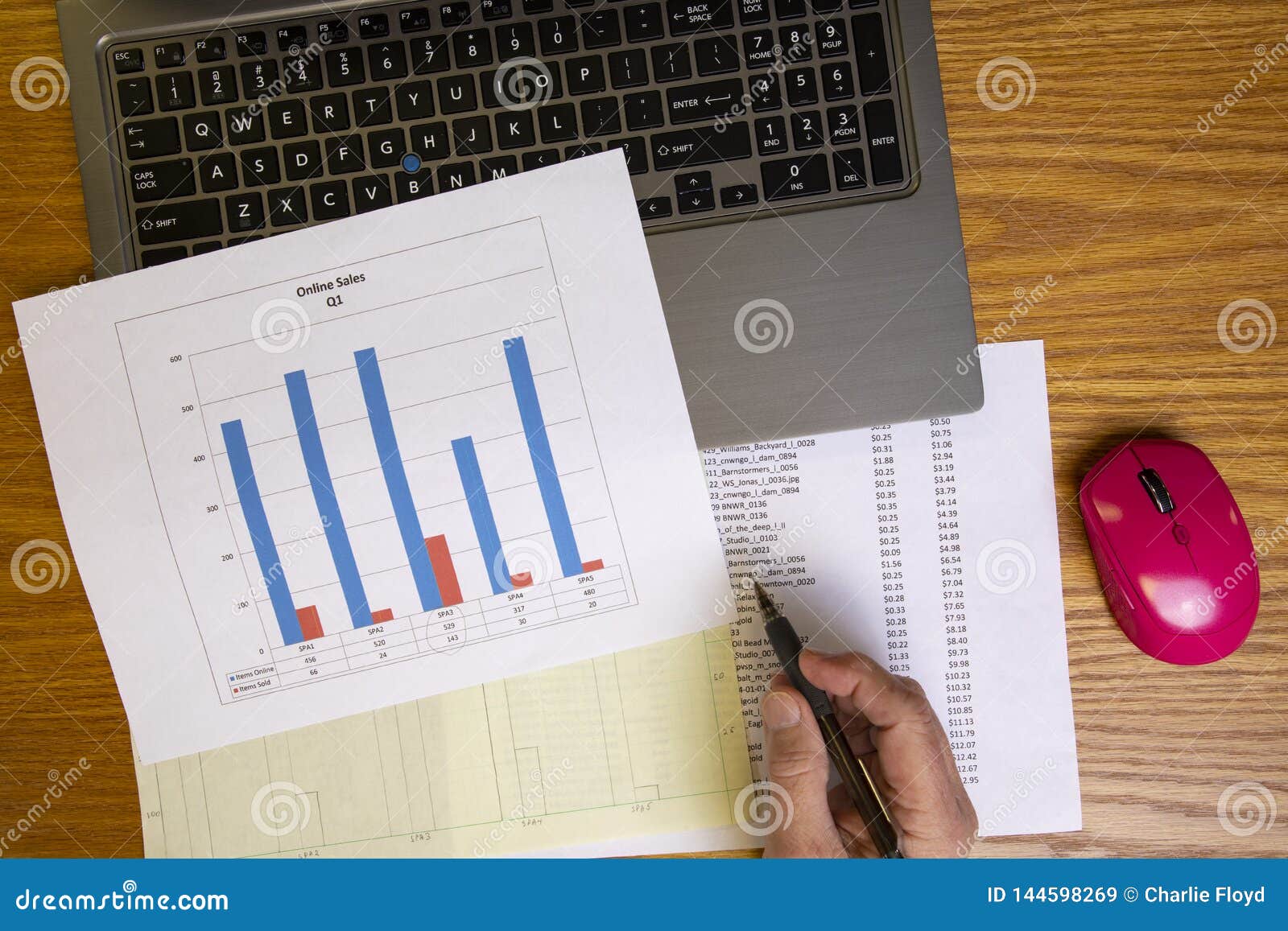 Data Analysis with Bar Chart I Stock Image - Image of green, comparison ...