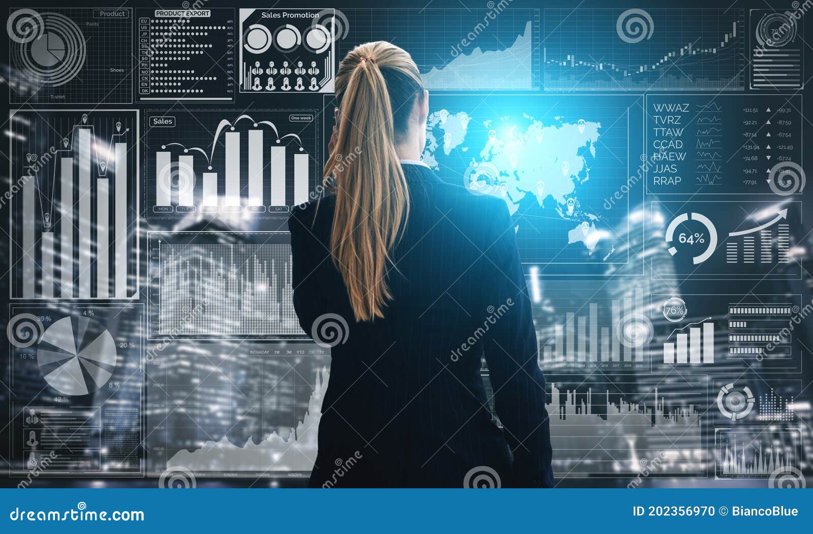Data Analysis for Business and Finance Concept Stock Illustration ...