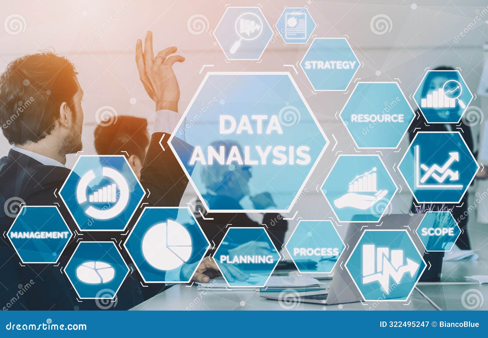 Data Analysis for Business and Finance Concept Uds Stock Image - Image ...