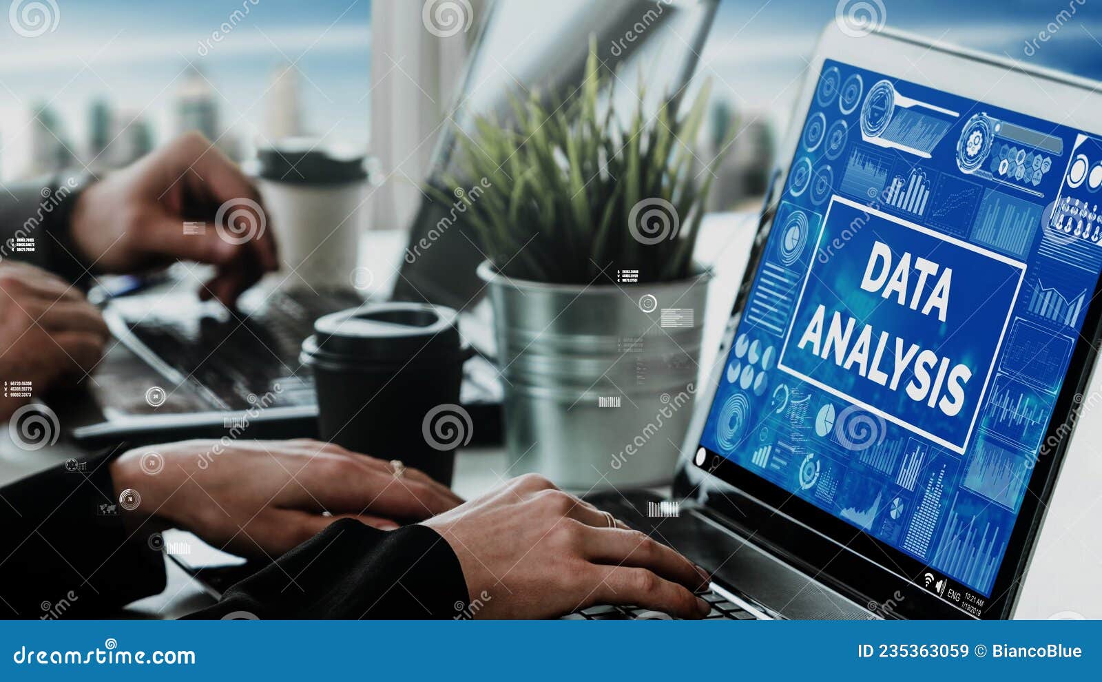 Data Analysis for Business and Finance Conceptual Stock Image - Image ...