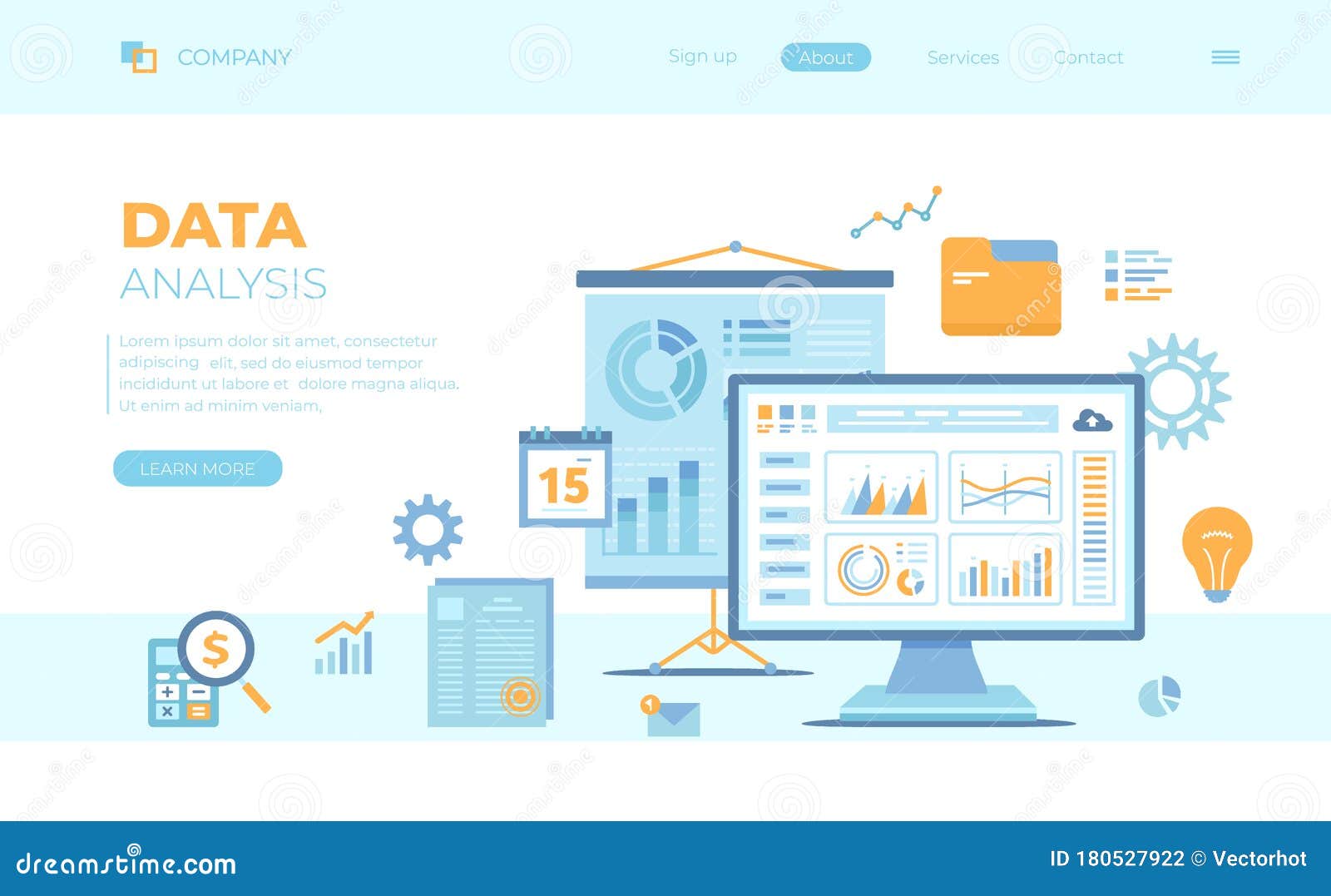 Data Analysis and Business Strategy Concept. Graphs, Charts on the ...