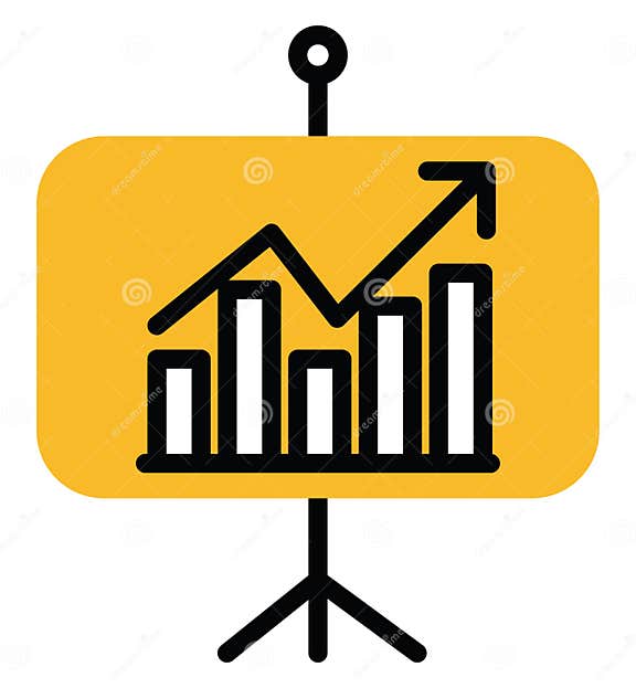 Data analysis chart, icon stock vector. Illustration of finance - 259400712