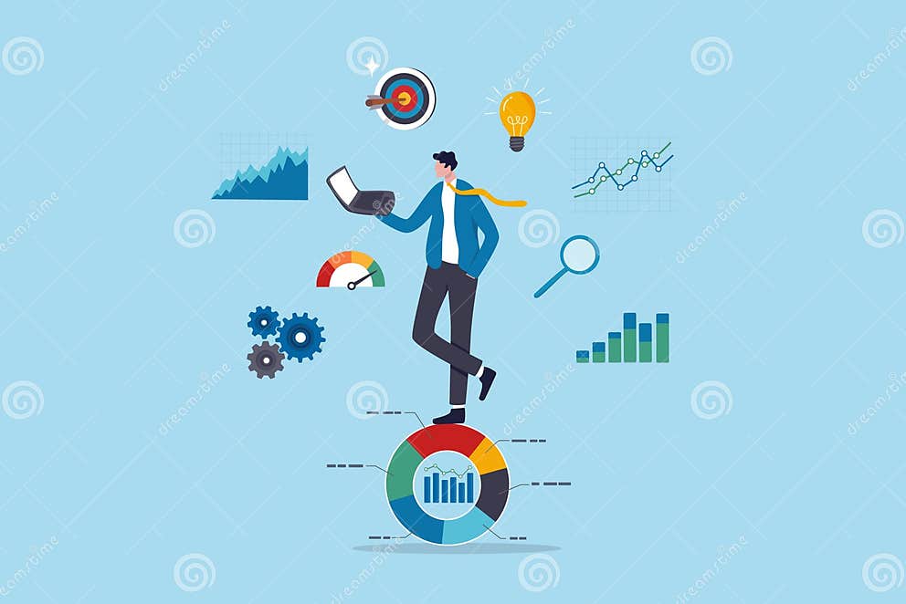 Data Analysis, Datum Analytics or Customer Insight, Graph and Chart ...