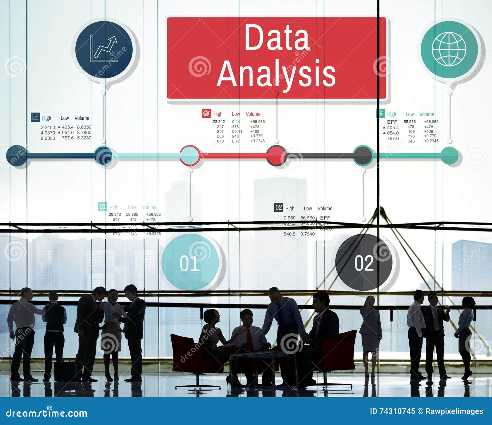 Data Analysis Facts Details Study Concept Stock Image - Image of office ...