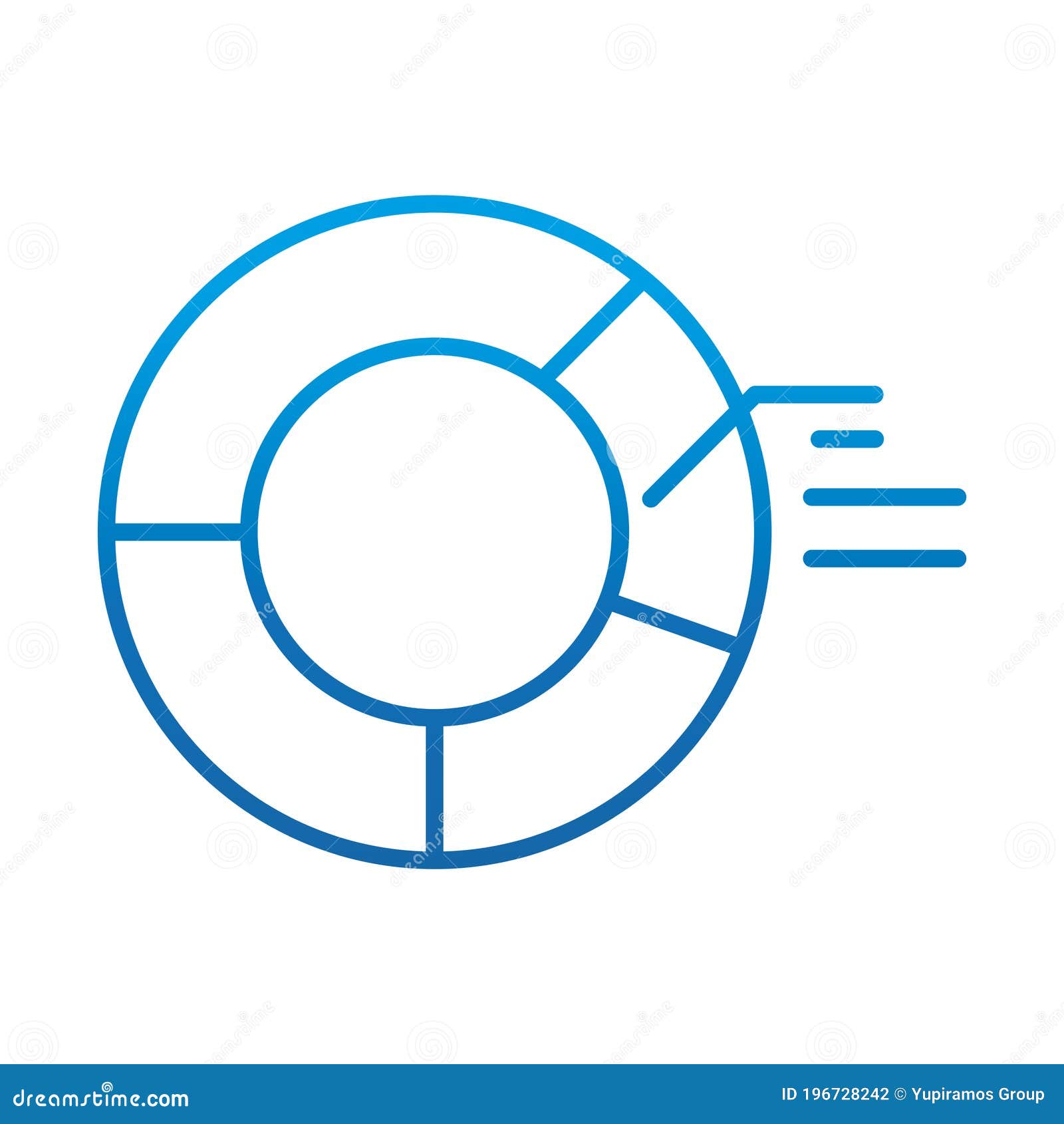 Data Analysis, Financial Business Round Diagram Information, Gradient ...