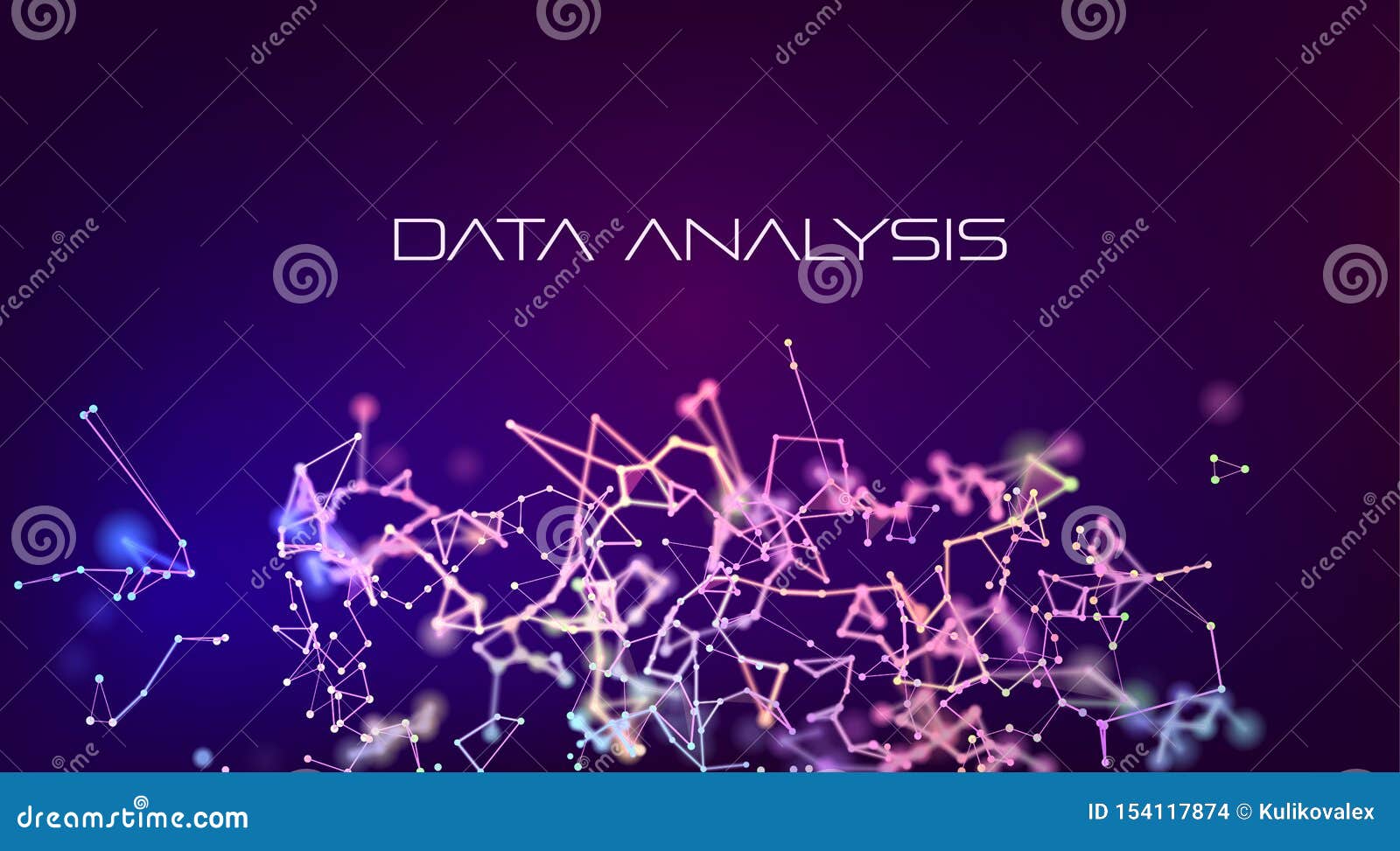 Data Analysis. Futuristic- Digital Technology Concept.Big Data ...