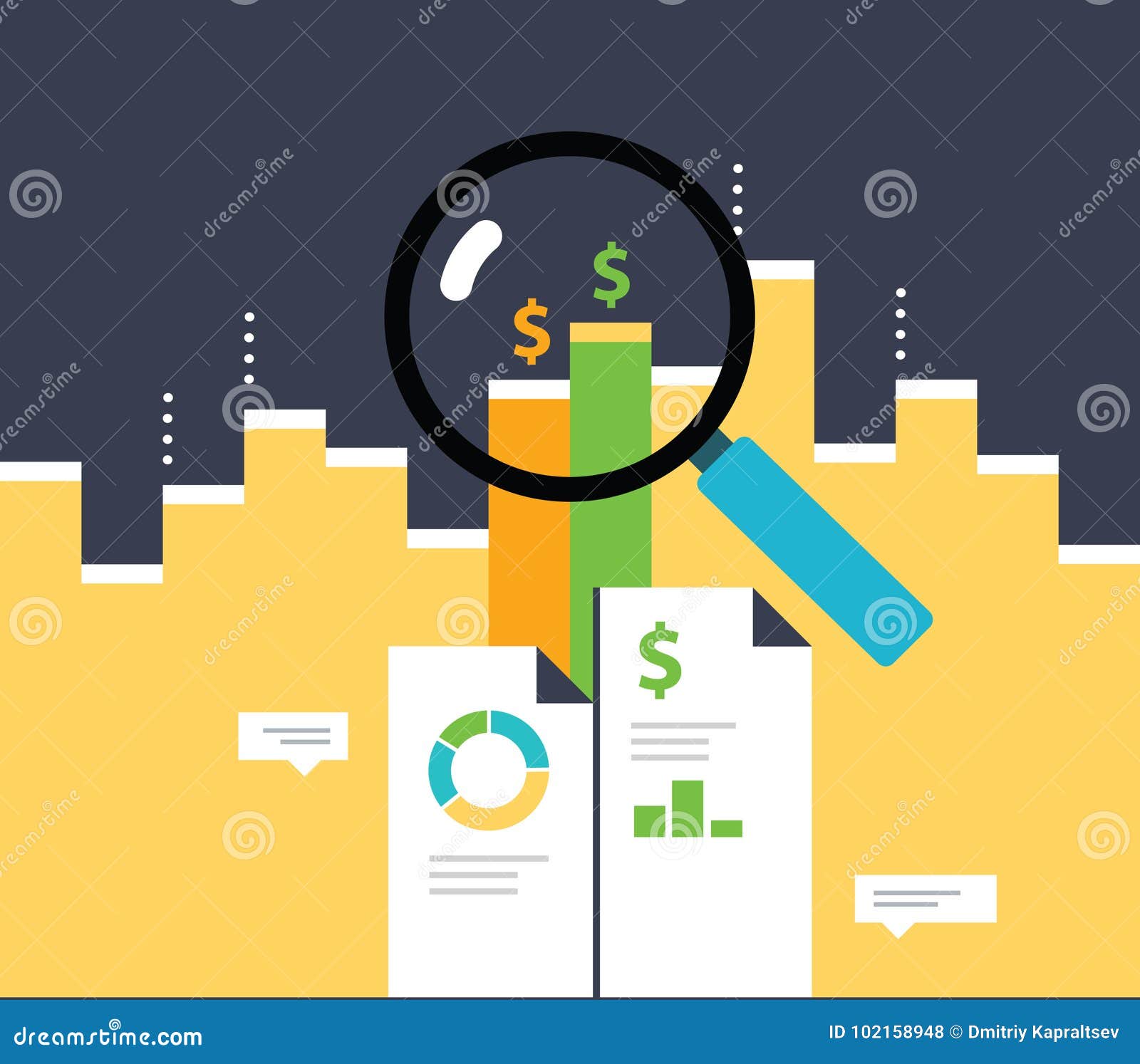 Data Analysis. Growing Graph for Smart Investment. Analytics ...