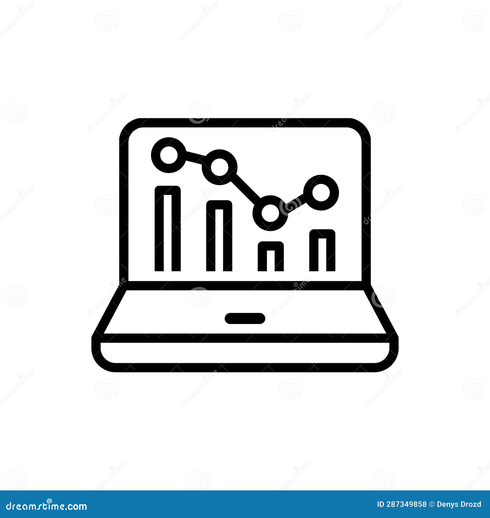 Data Analysis Icon Vector. Data Science Illustration Sign. Analytics ...
