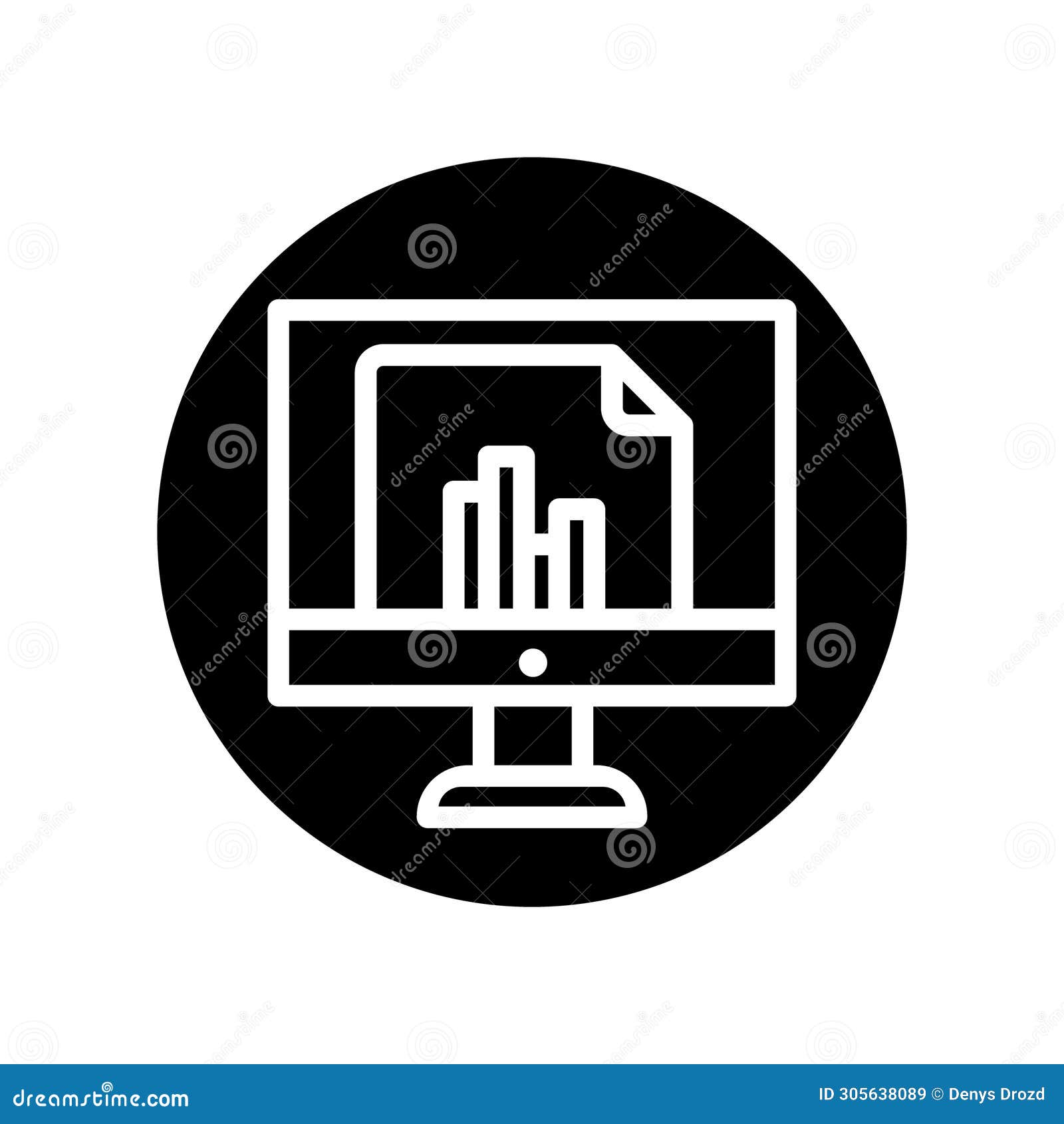 Data Analysis Icon Vector. Data Science Illustration Sign. Analytics ...