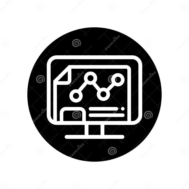 Data Analysis Icon Vector. Data Science Illustration Sign. Analytics ...