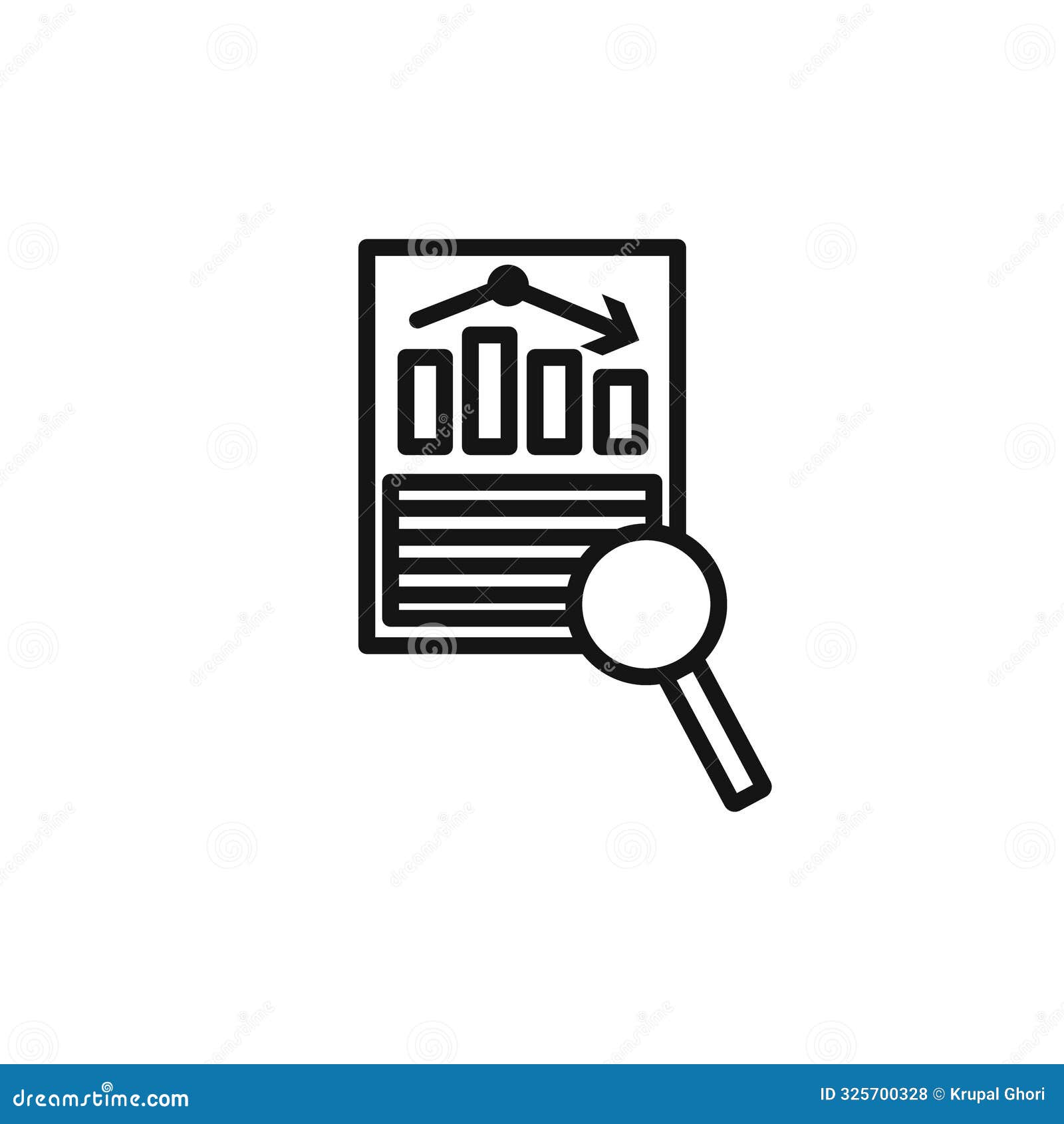 Data Analysis Icon Vector Set Collection For Web Stock Vector Illustration Of Person Vector