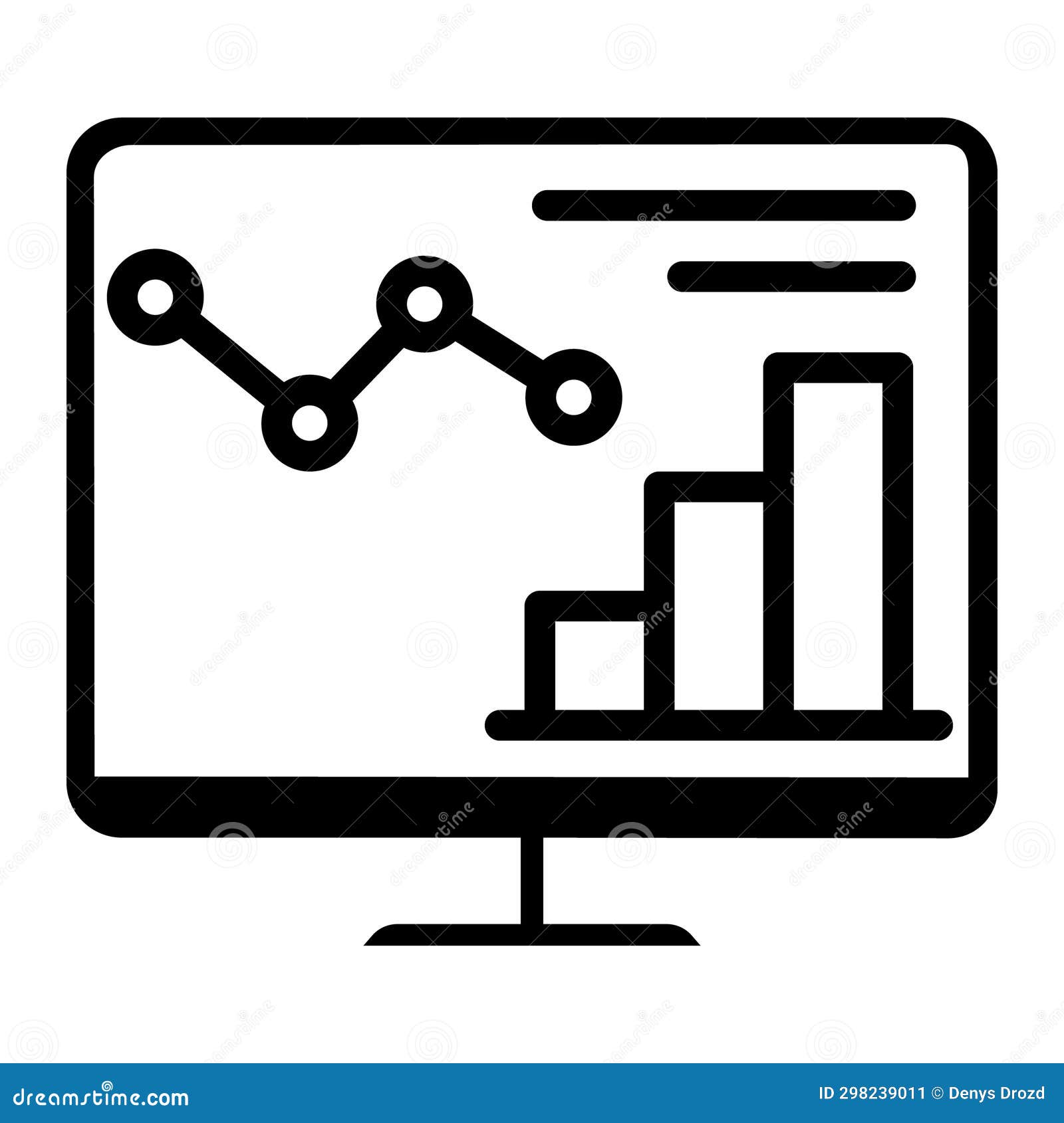 Data Analysis Icon Vector. Data Science Illustration Sign. Analytics ...