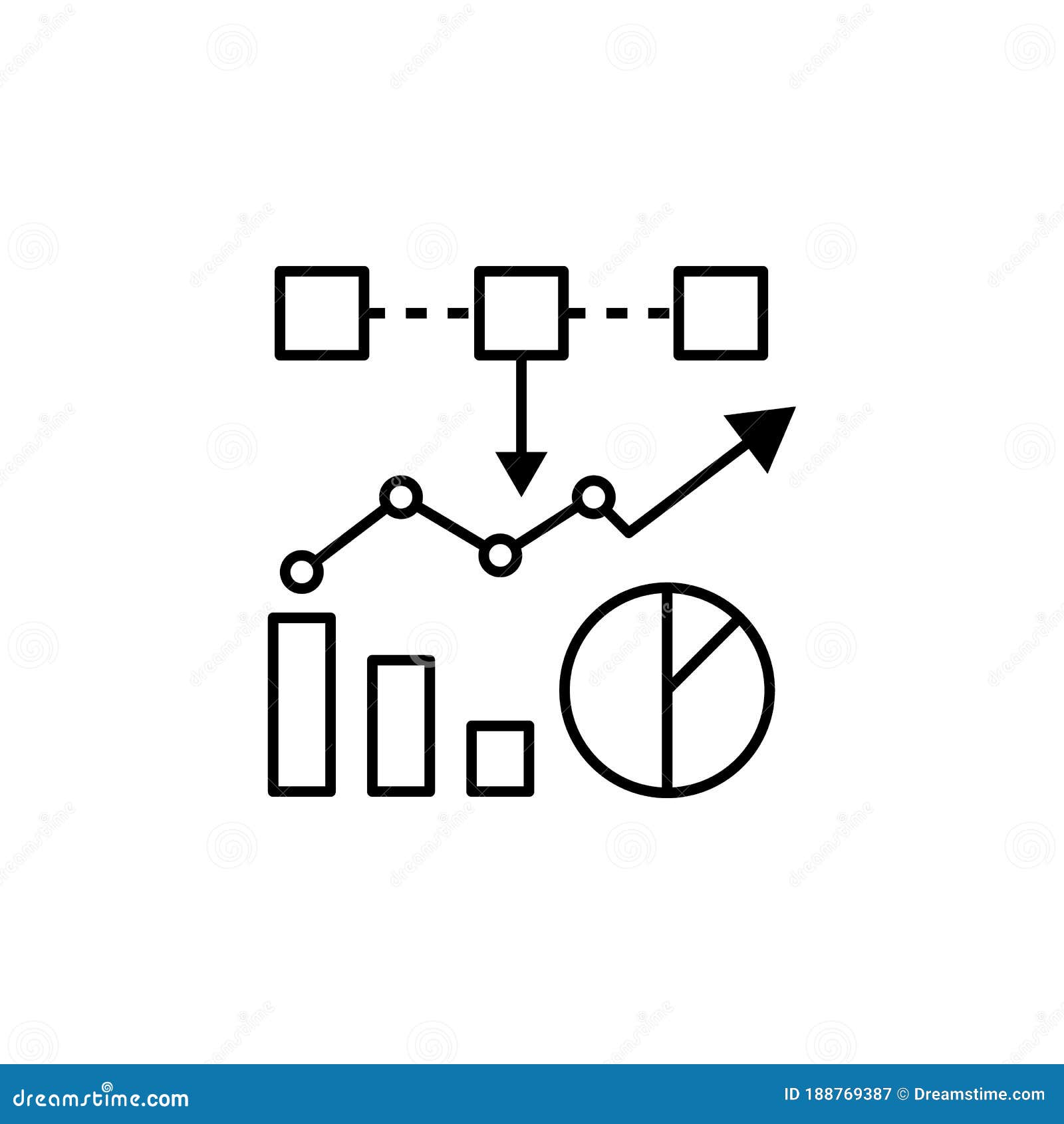 Data Analysis, Infographic Icon. Element of Data Analysis Icon for ...