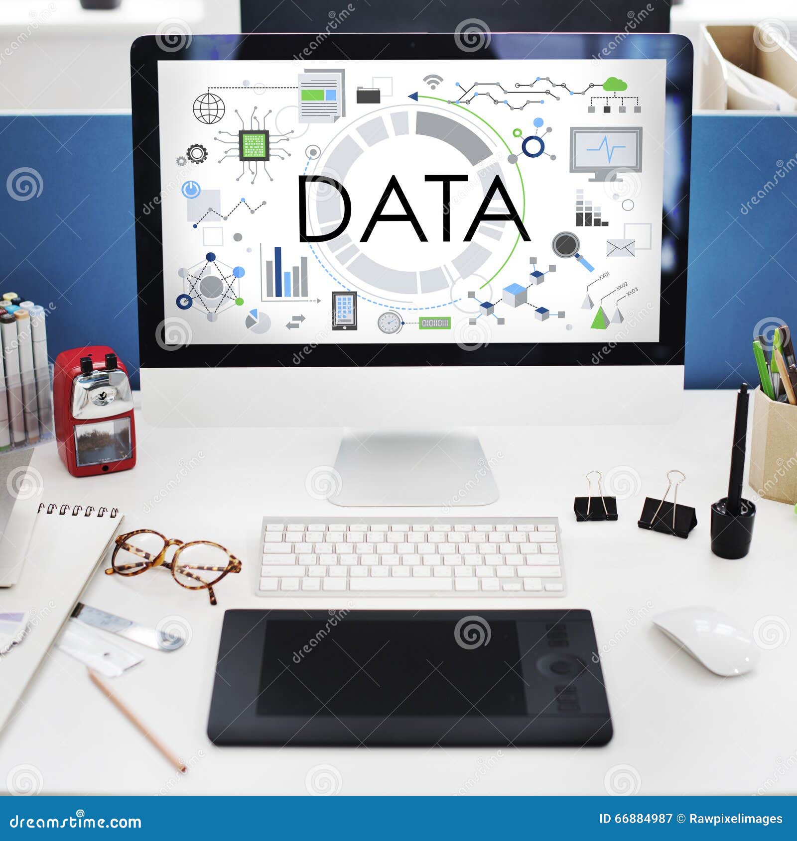 Data Analysis Information Technology Concept Stock Image - Image of ...