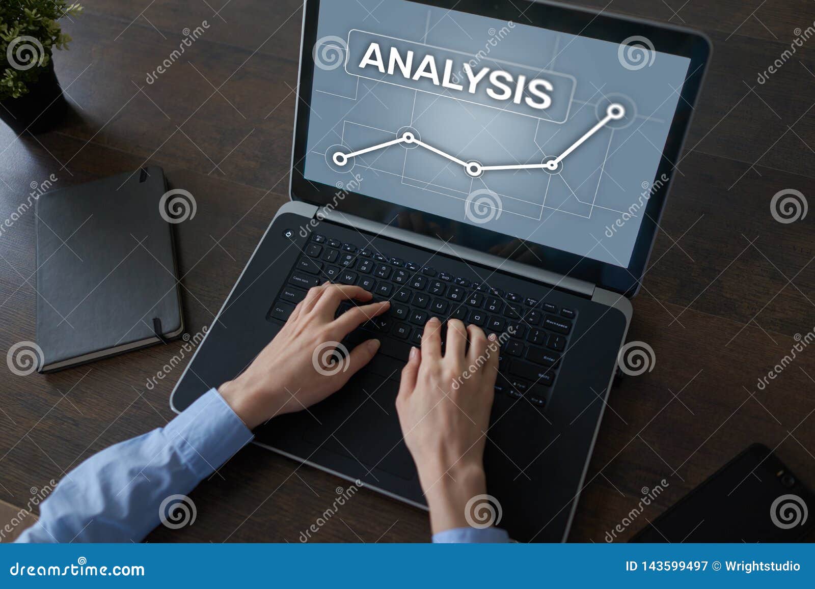 Data Analysis, Internet and Technology Concept on Device Screen. Stock ...