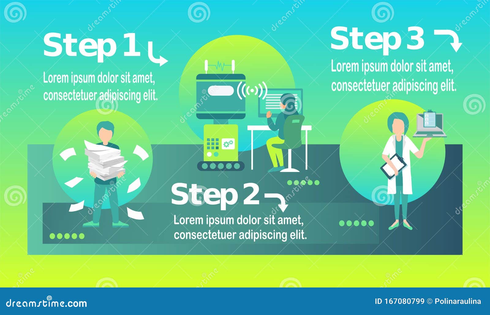 Data Analysis Isometric Concept. People Work on Infographic Chart, Dashboard Database. Digital ...