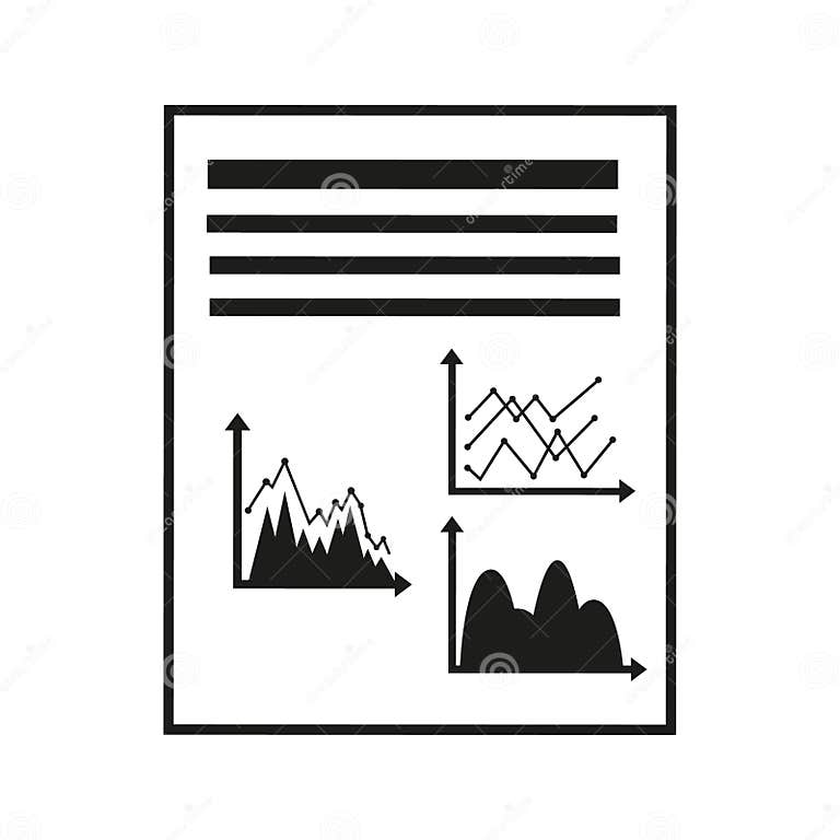 Data Analysis Line Icon Vector. Analytics Illustration Sign. Statistics ...
