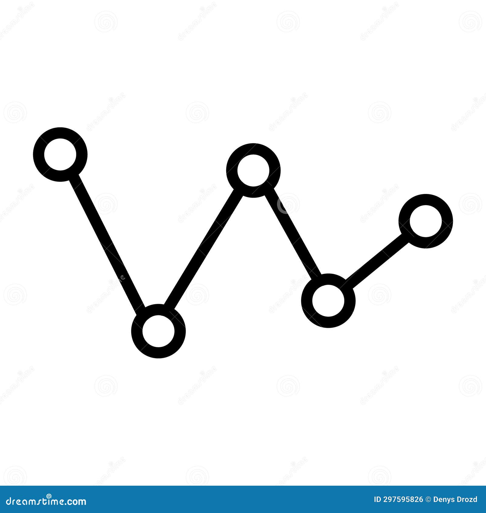 Data Analysis Line Icon Vector. Analytics Illustration Sign. Statistics ...