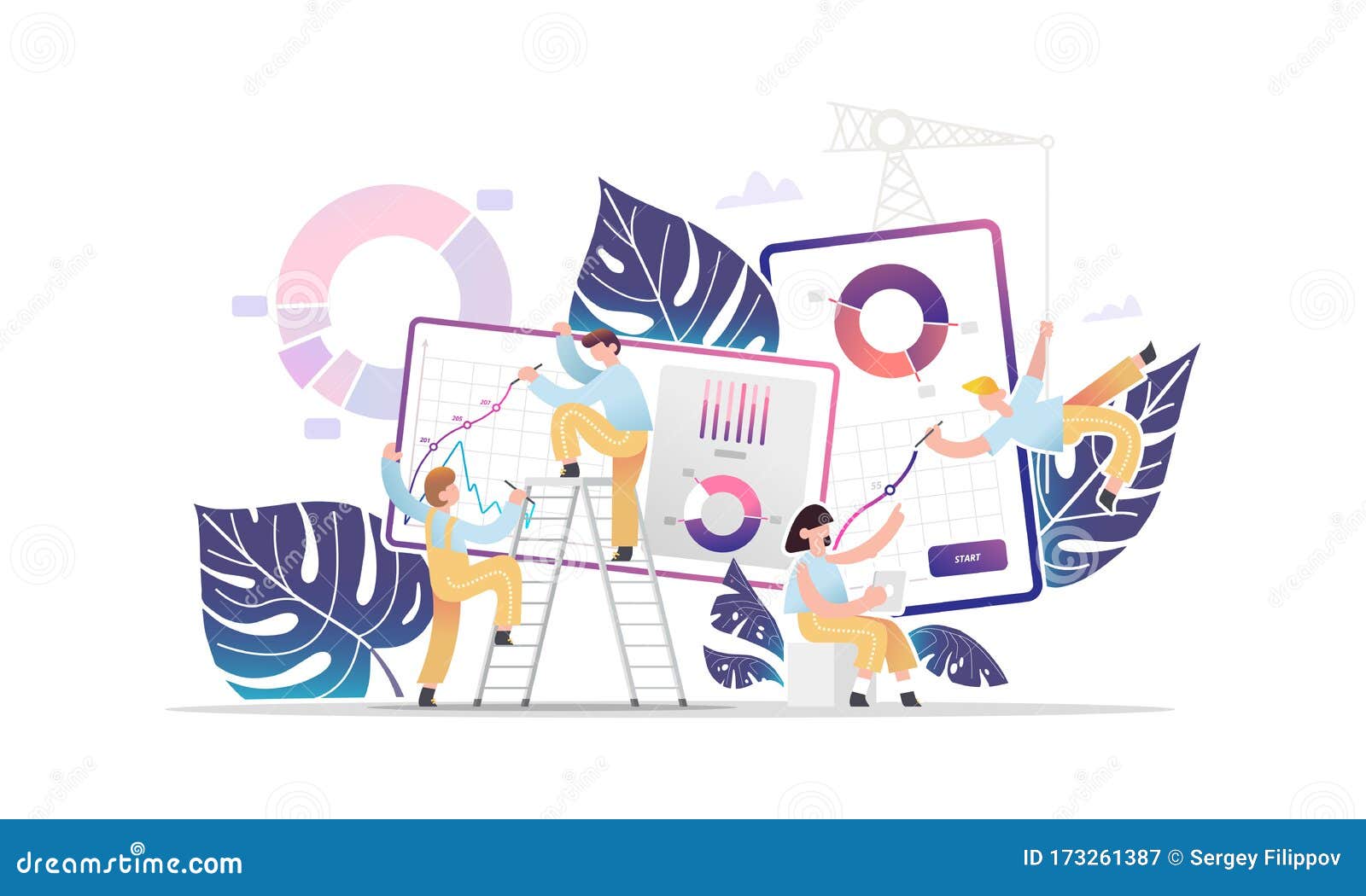 Visualization Cartoon Stock Illustrations – 5,786 Visualization Cartoon ...