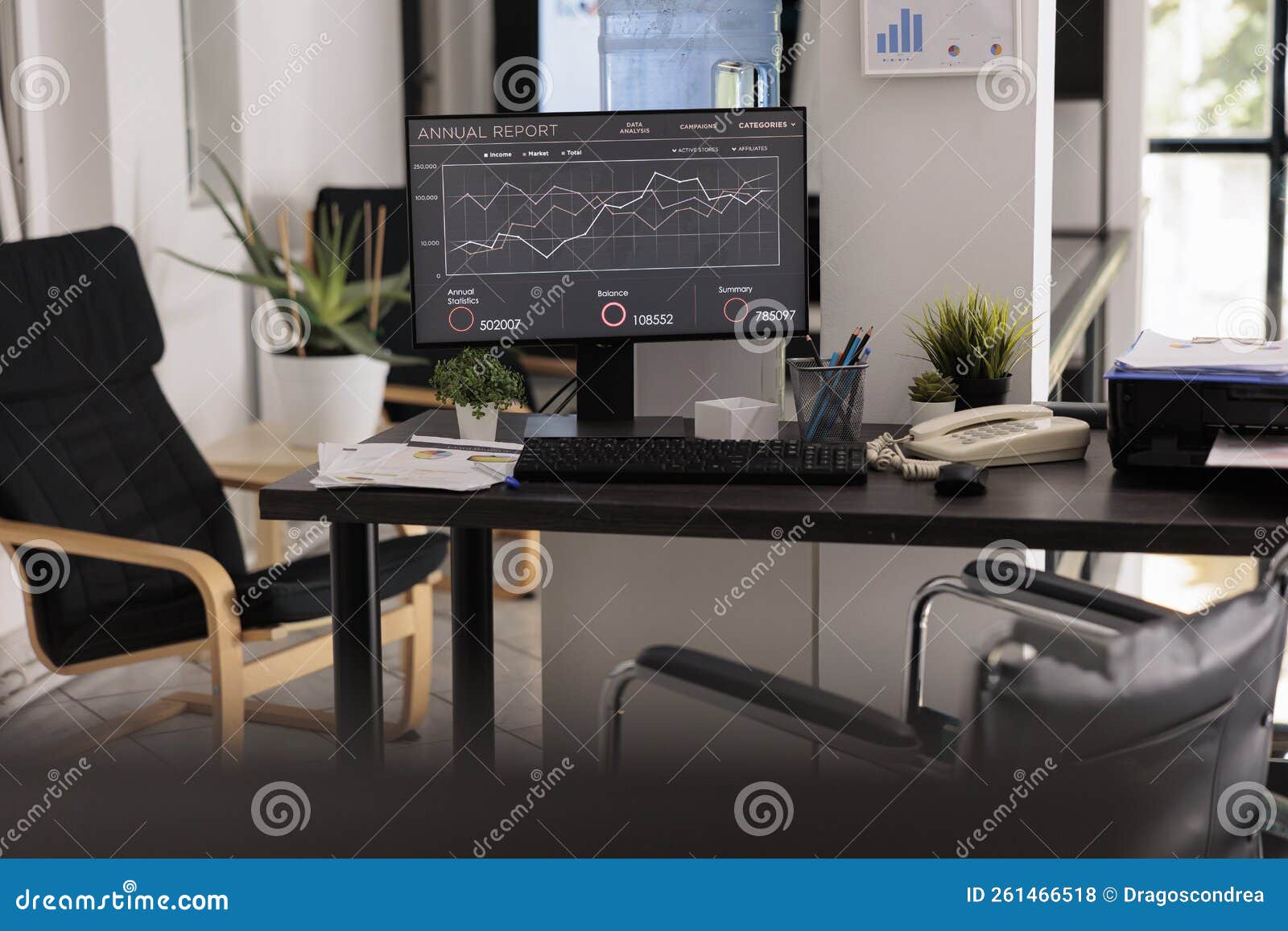 Data Analysis in Office Wheelchair Accessible Stock Photo - Image of ...