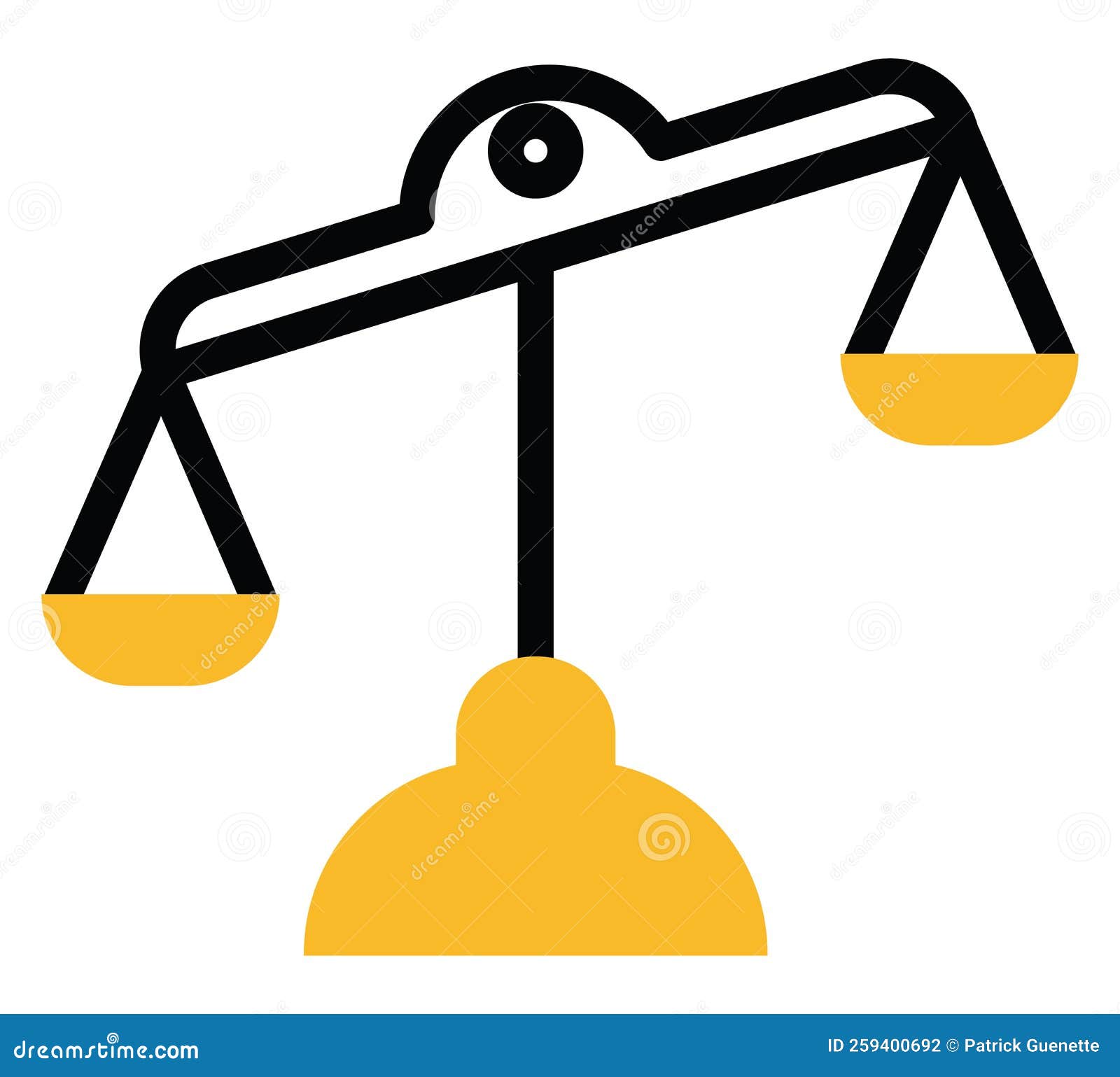 Data analysis scale, icon stock vector. Illustration of calculator ...