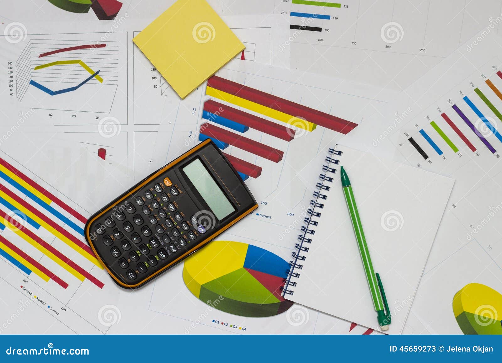 Data analysis stock image. Image of figures, data, business - 45659273