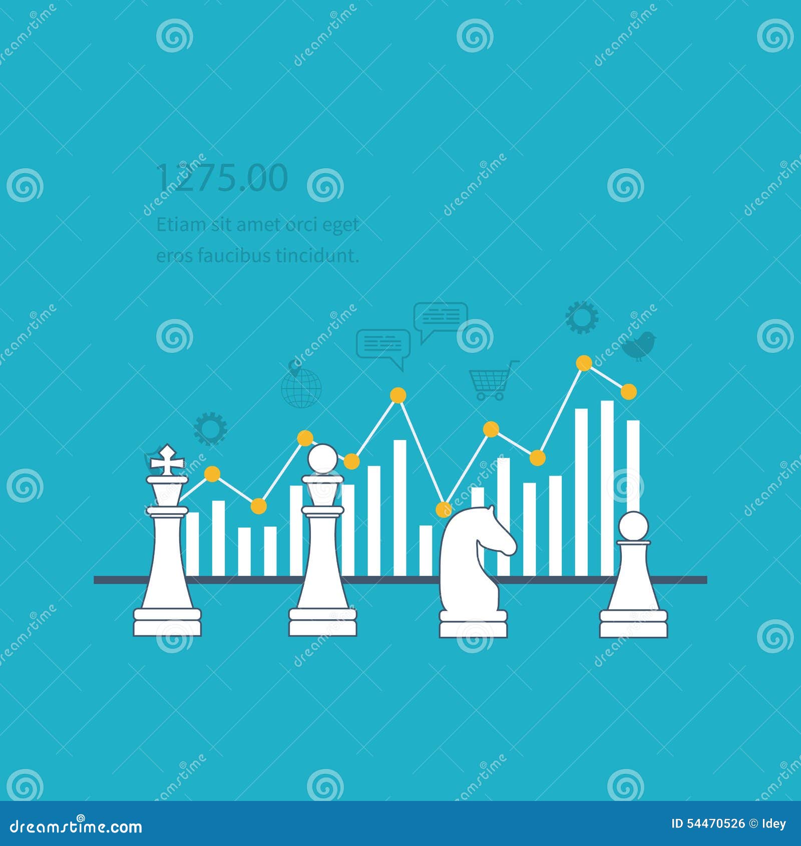 Data Analysis, Strategy Planning Stock Vector - Illustration of ...