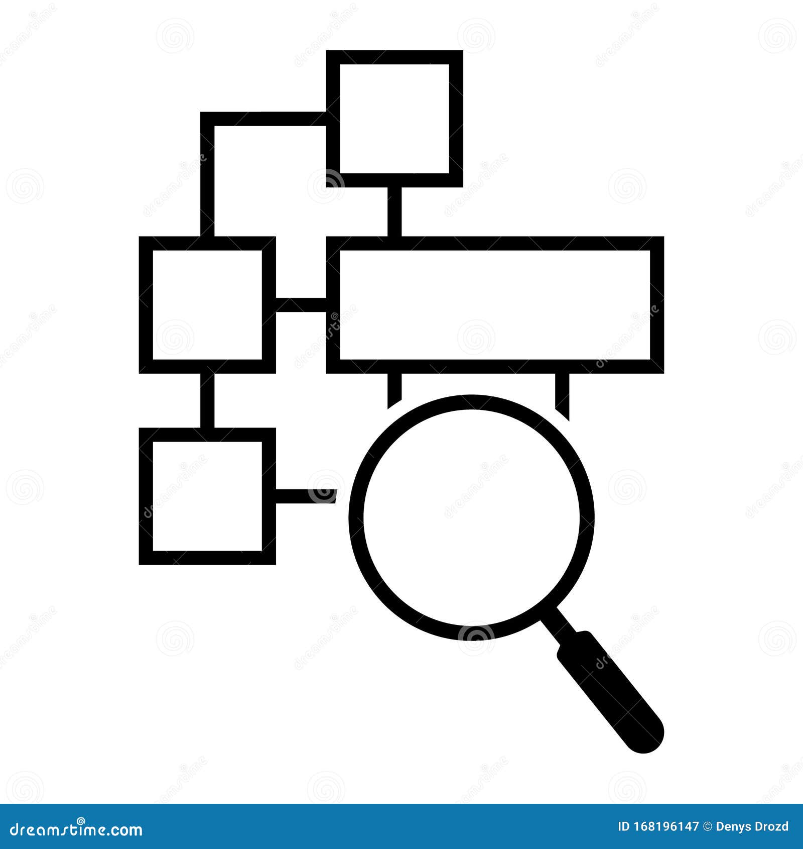 Data Analysis Vector Icon. Analytics Illustration Sign. Statistic ...