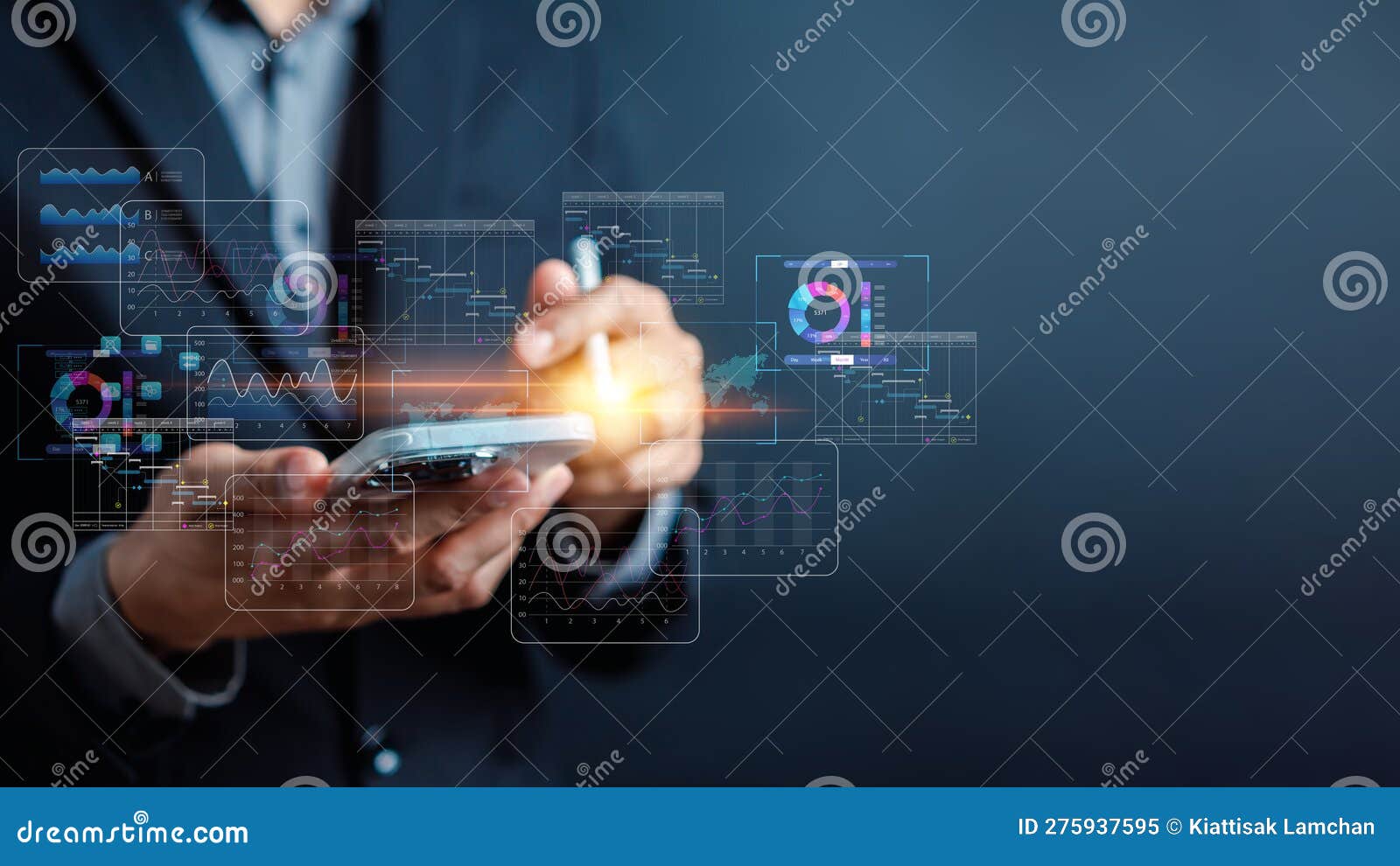 Data Analysis Working in Business Management System Via Smartphone To ...