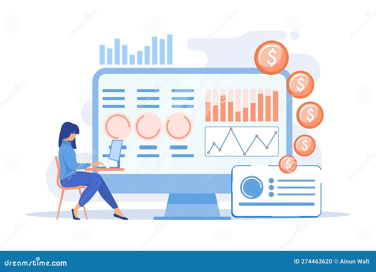 Data Analyst Consolidating Financial Information and Reports on ...
