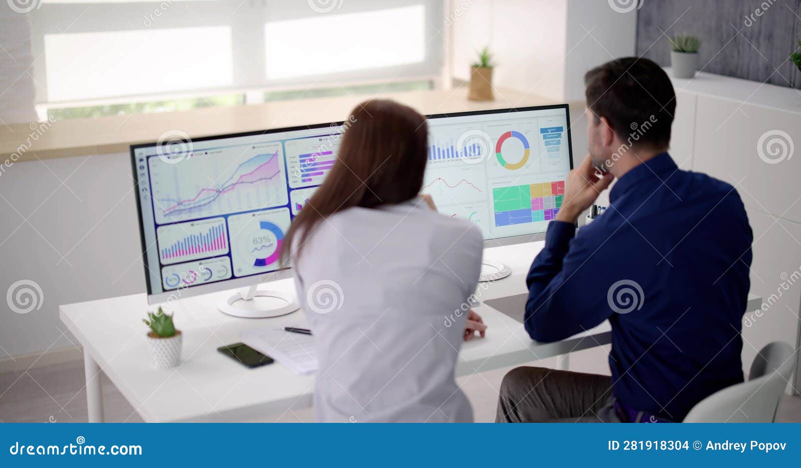 Data Analyst Mit Data Analytics KPI Stock Photo - Image of advisor ...