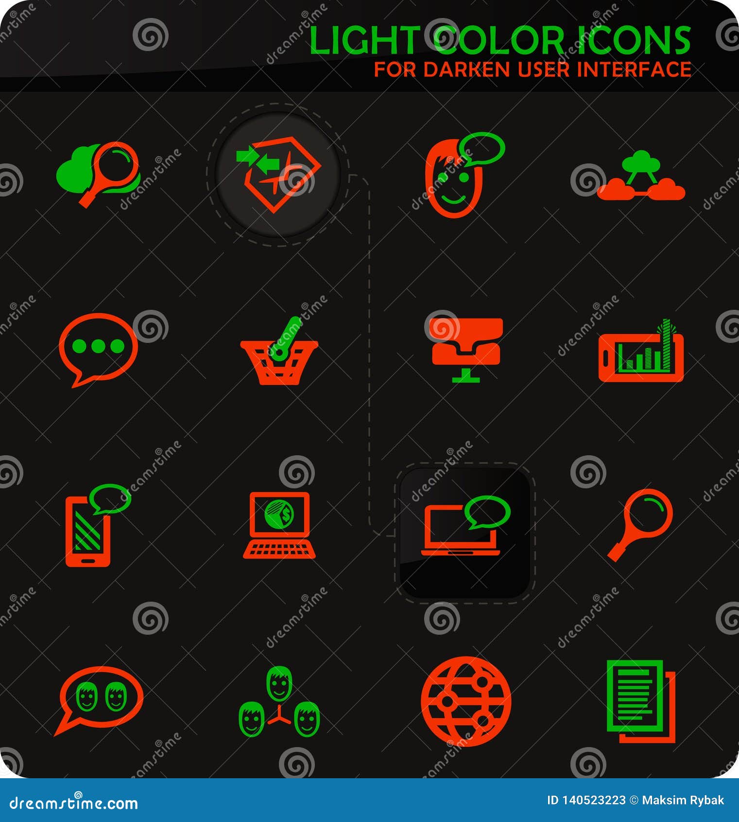 Data Analytic and Social Network Icons Set Stock Vector - Illustration ... Data Analytic and Social Network Icons Set Stock Vector - Illustration ...