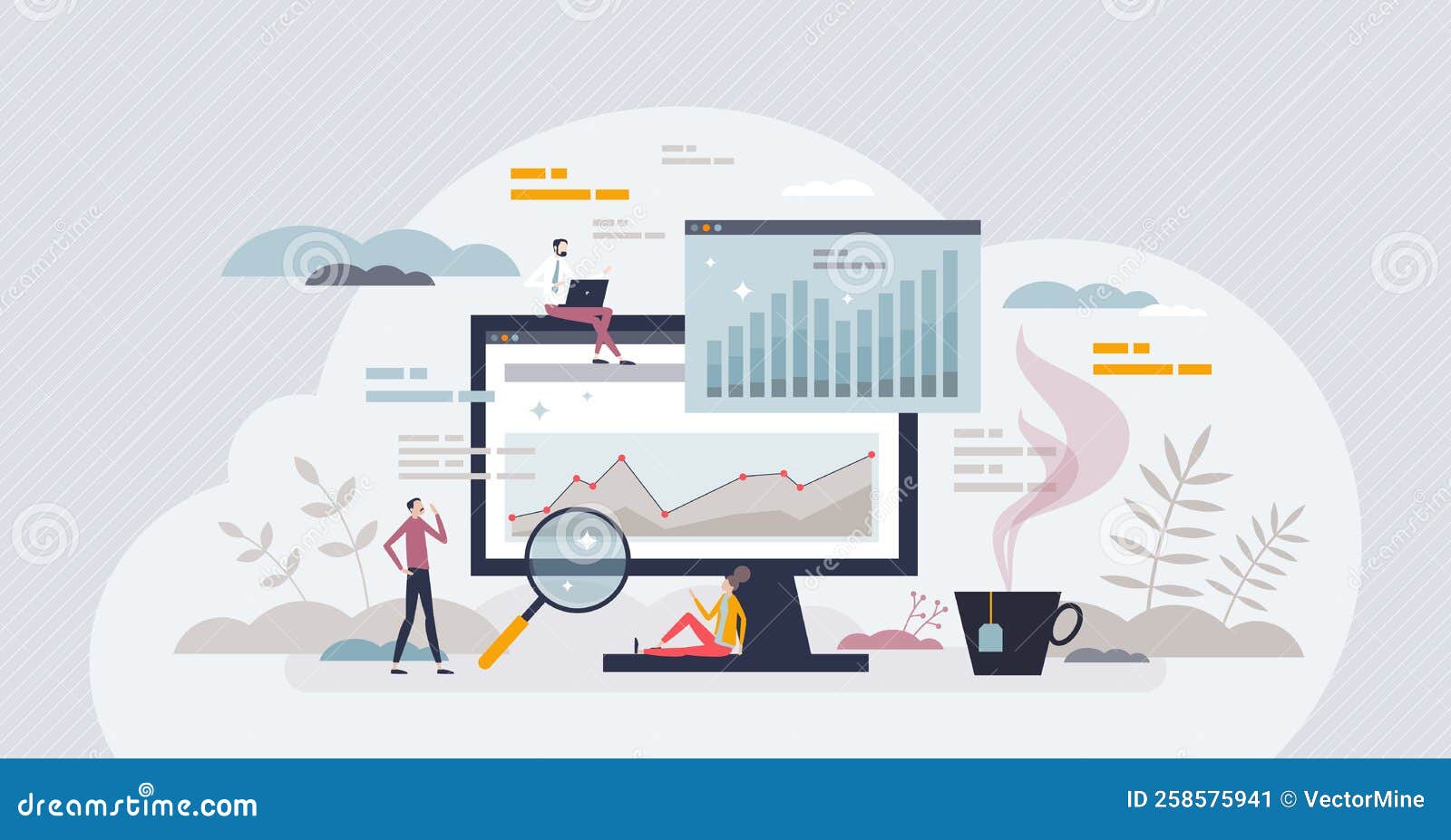 Data Analytics with Business Information Chart Monitoring Tiny Person ...