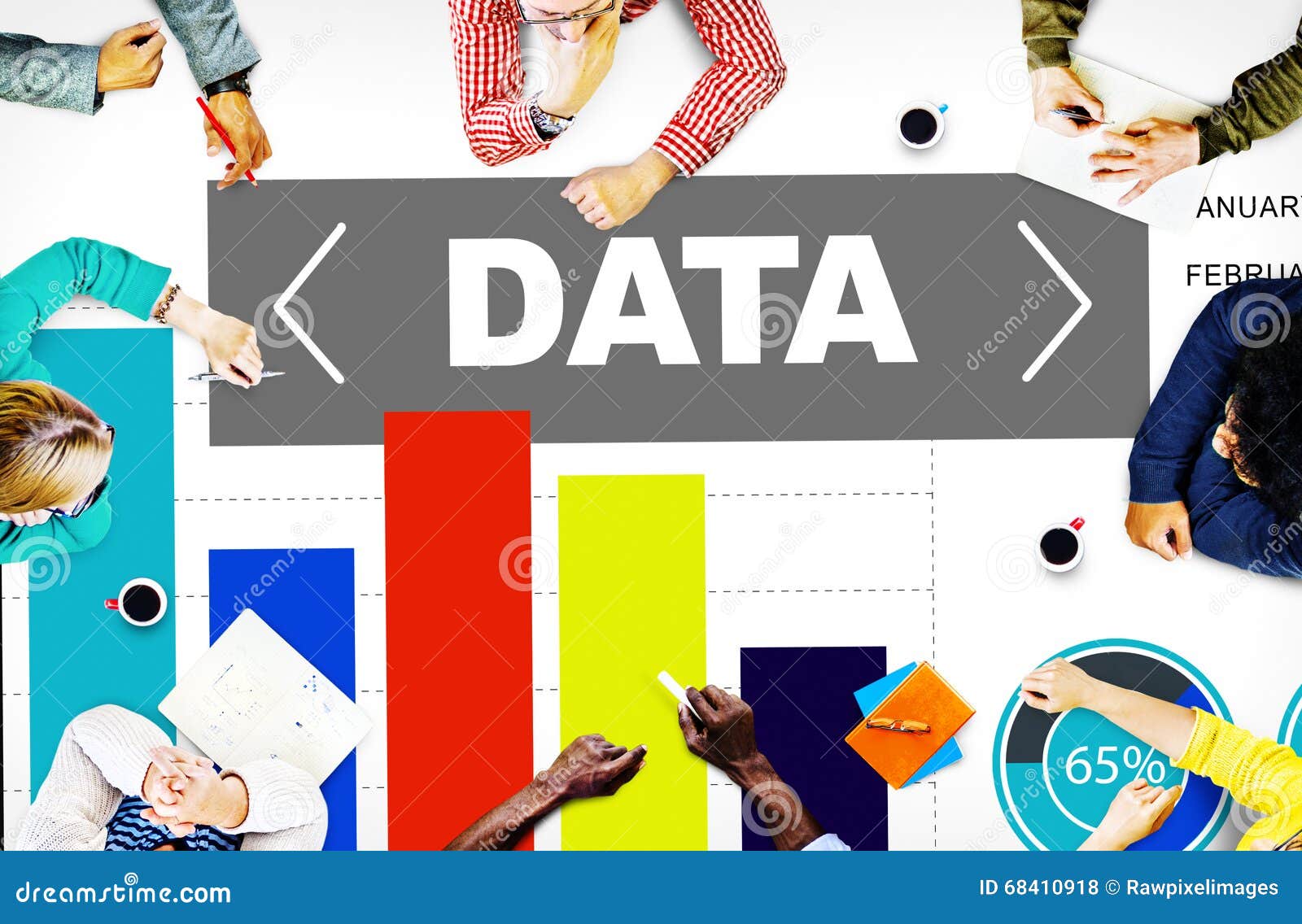 Data Analytics Chart Performance Pattern Statistics Information Stock ...