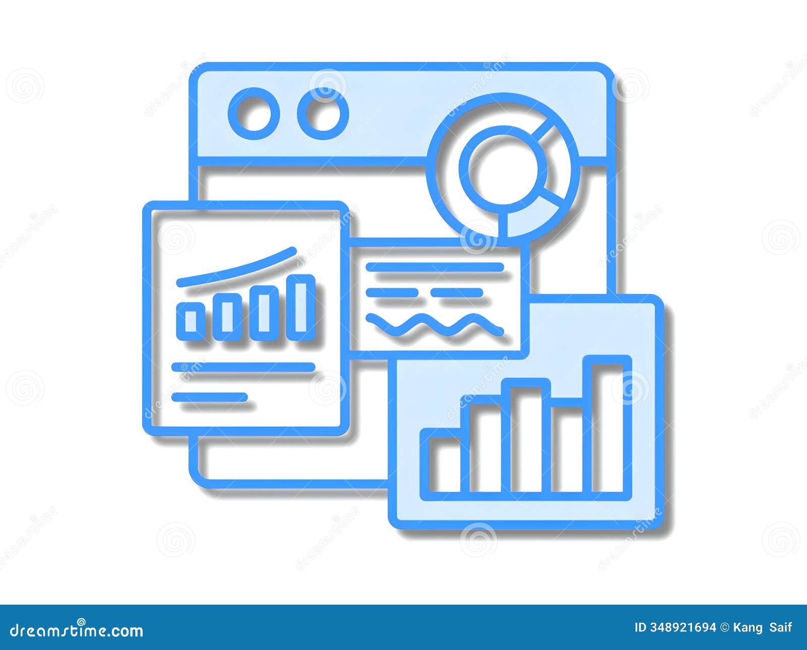 Data Visualization: Insights at a Glance Stock Illustration ...