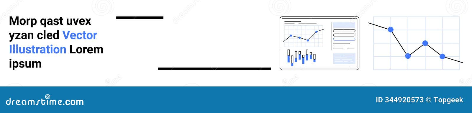 Business Metrics Vector Line Icons Set. Metrics, KPIs, ROI, Profit ...
