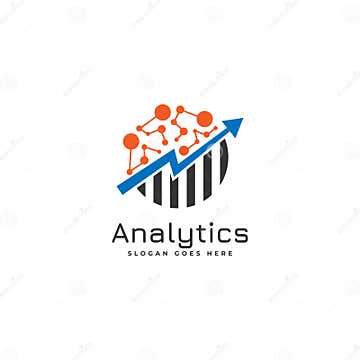 Data Analytics Logo. Big Data Analysis for Business Growth Design ...